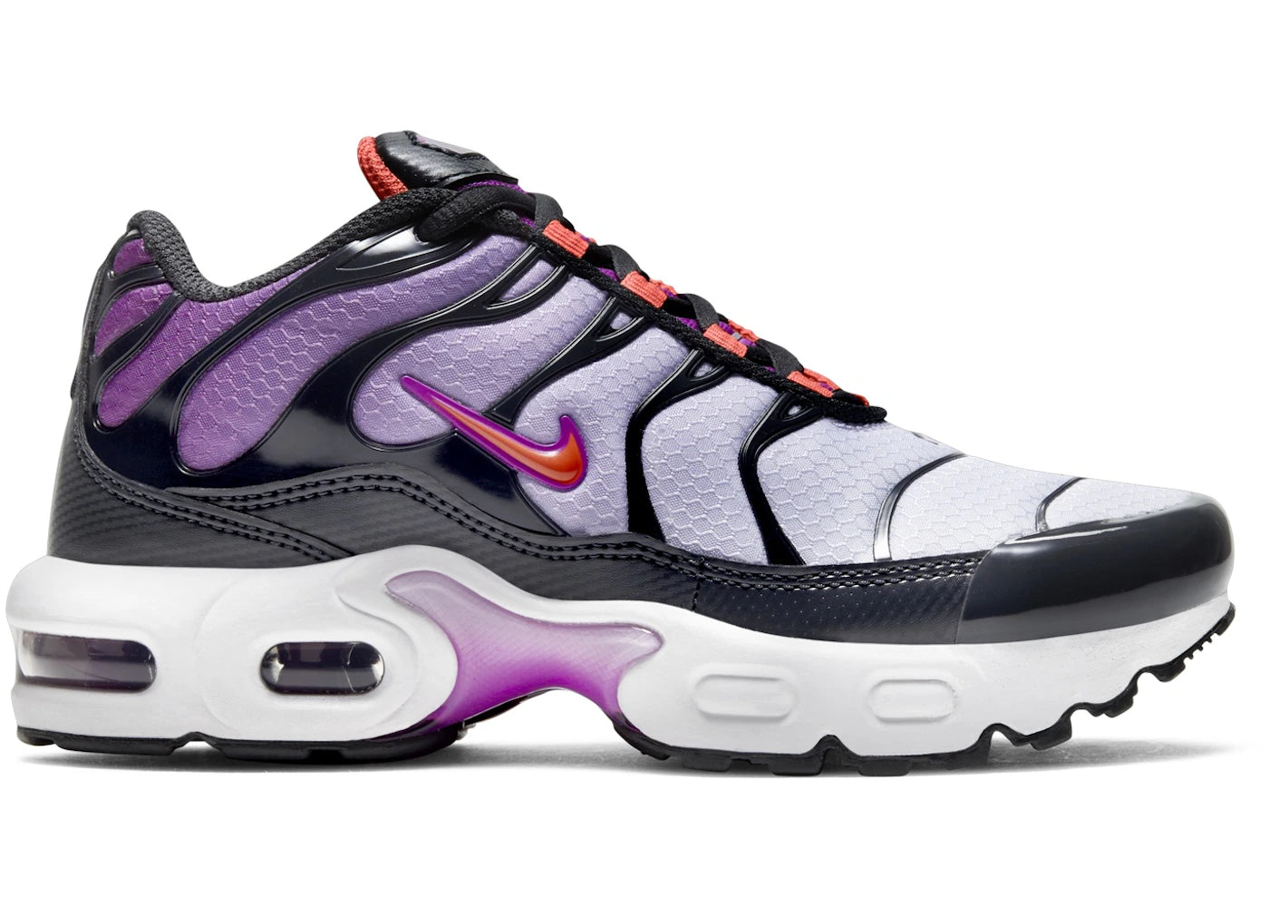 Nike Air Max Plus Dark Smoke Grey Vivid Purple Violet Frost Camellia ...