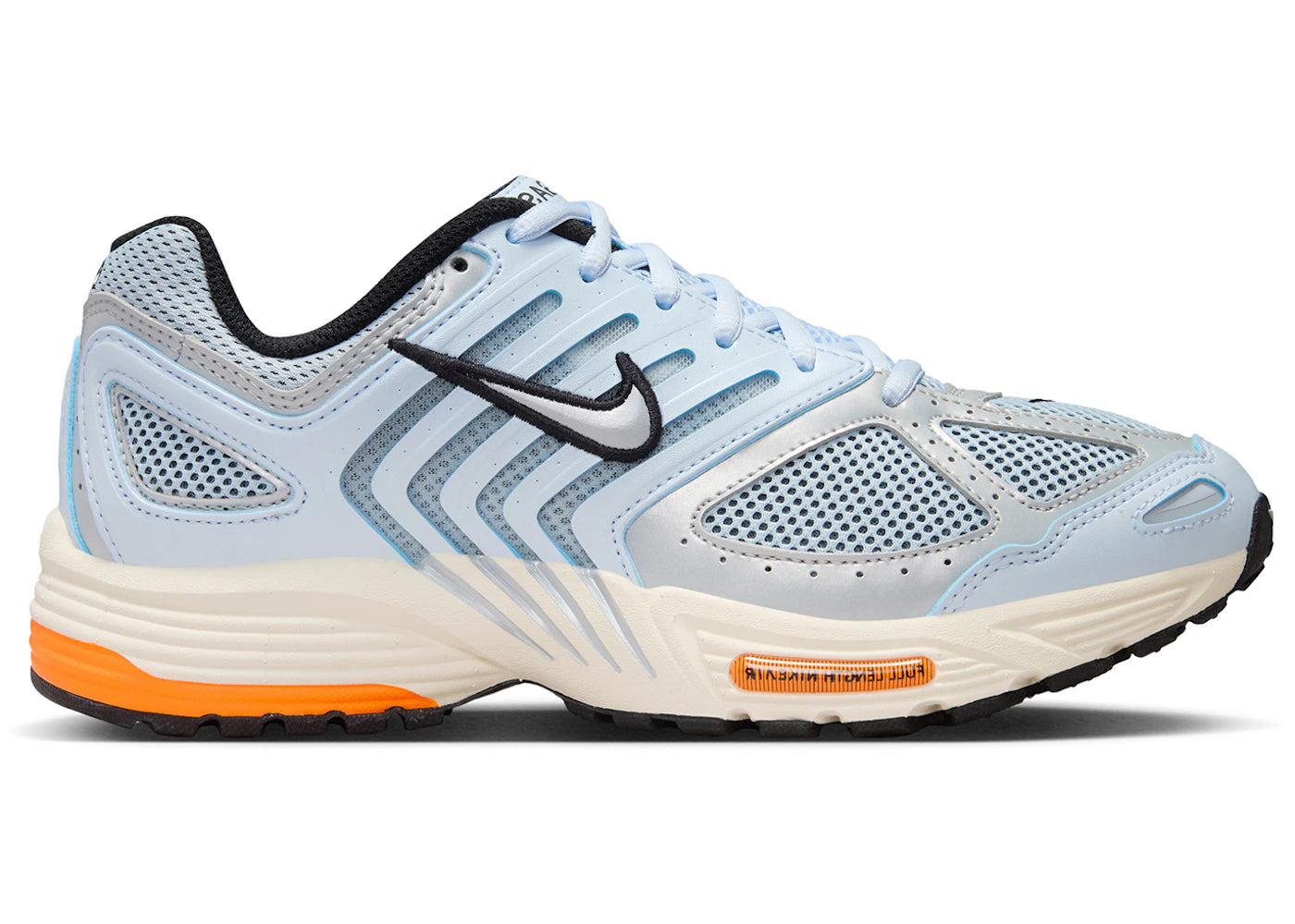 Nike Air Peg 2K5 Blue Tint Total Orange Coconut Milk Metallic Platinum ...
