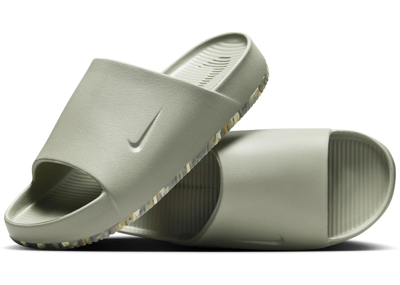 Nike Calm Slide Light Army Light Khaki College Grey – Side Kicks
