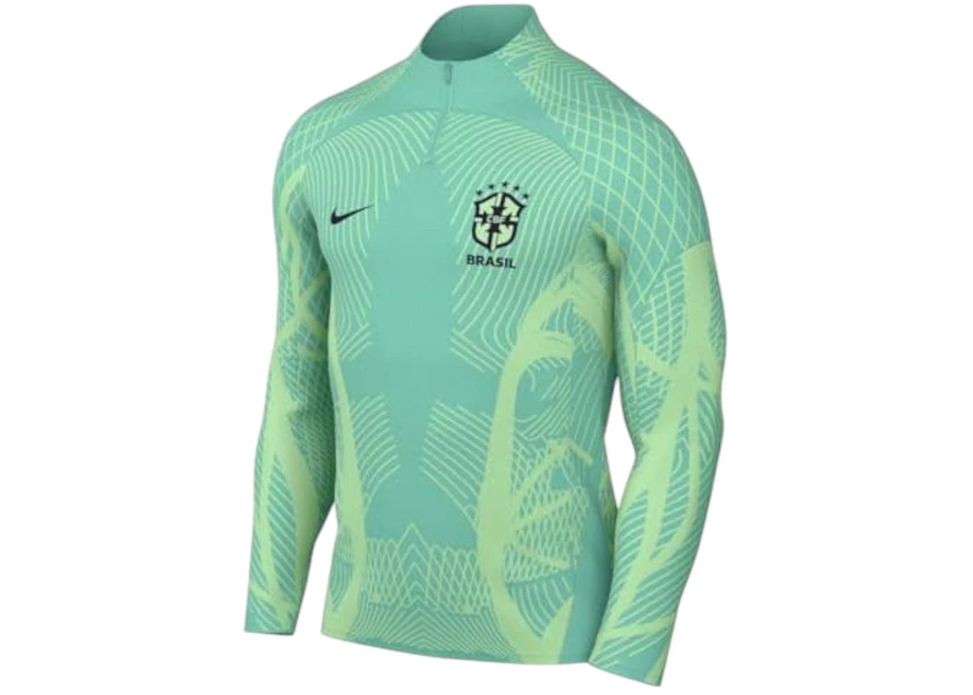 Nike Dri-Fit Brazil Strike Elite ADV Jersey Mint Green – Side Kicks