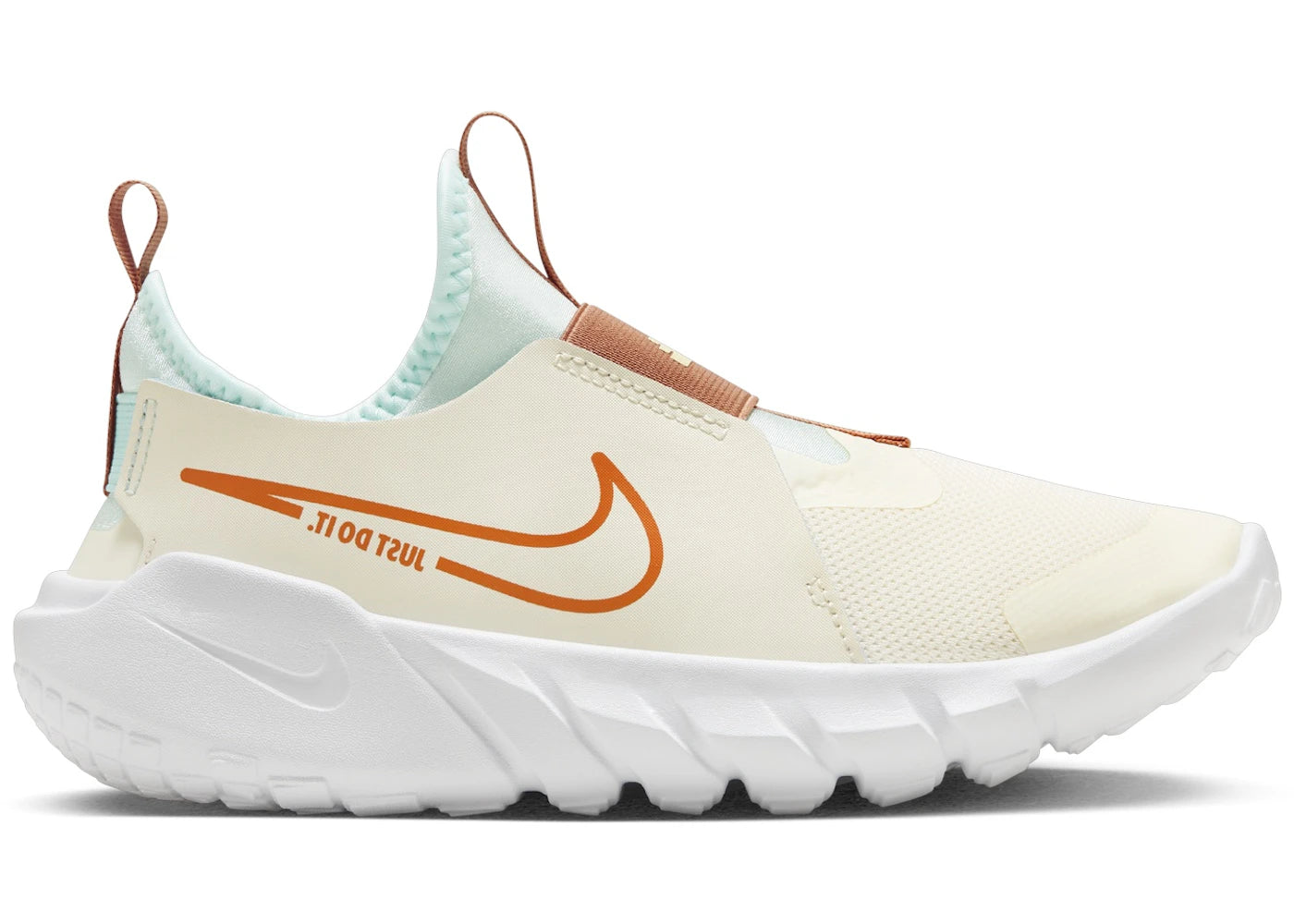 Nike Flex Runner 2 Light Ivory Bright Orange (GS) – Side Kicks