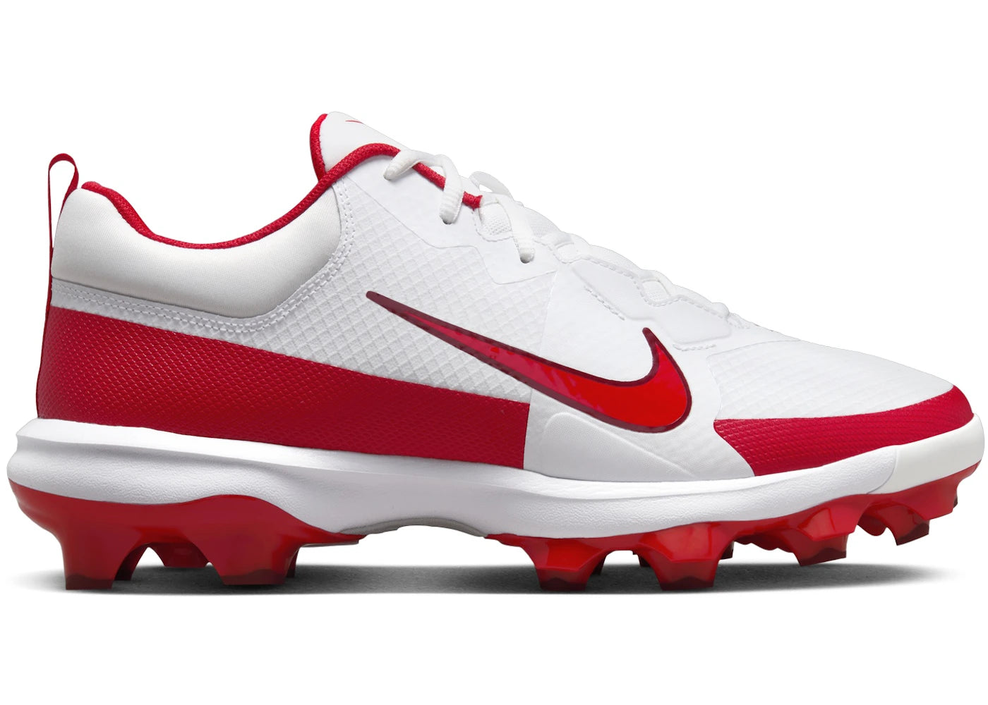 Nike Force Trout 9 Pro MCS White Team Red Pure Platinum University Red ...