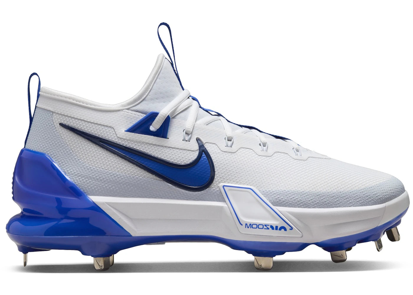 Nike Force Zoom Trout 9 Elite White Midnight Navy Football Grey Hyper ...