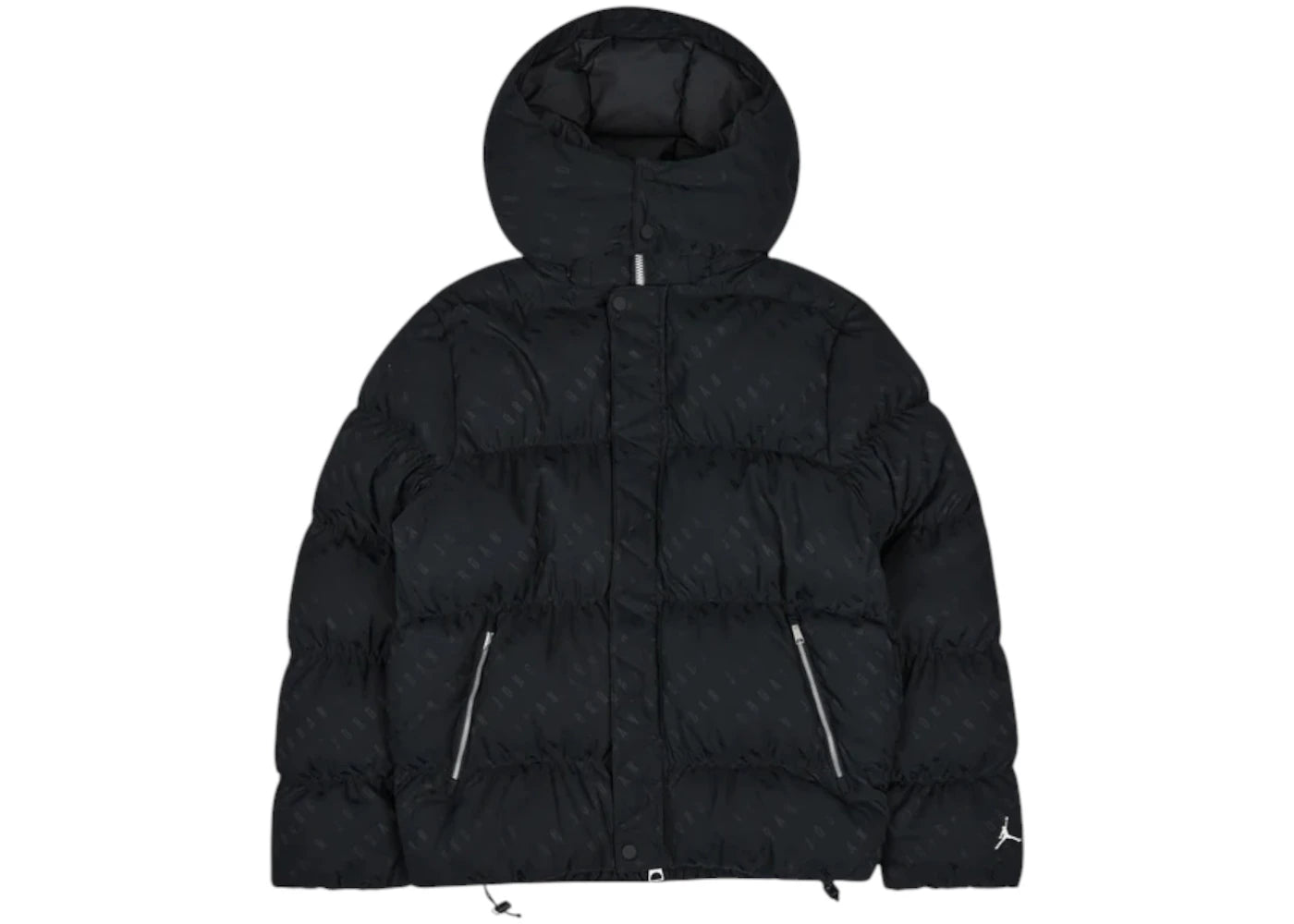 Nike Jordan Essentials Multi Logo Synthetic Filled Puffer Jacket Black ...