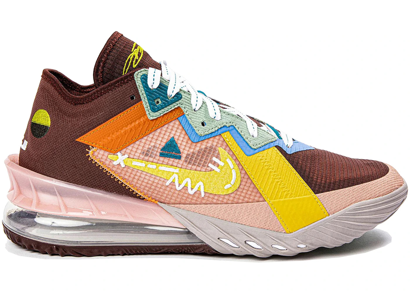 Nike LeBron 18 Low Mimi Plange Mad King – Side Kicks