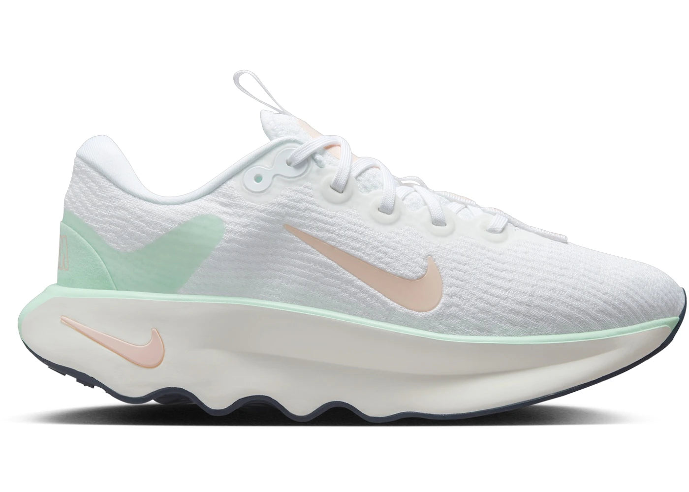 Nike Motiva White Mint Foam Sail Sunset Tint (Women's) – Side Kicks