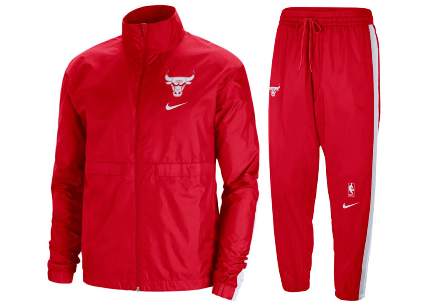 Nike NBA Chicago Bulls Tracksuit University Red/Black/White – Side Kicks