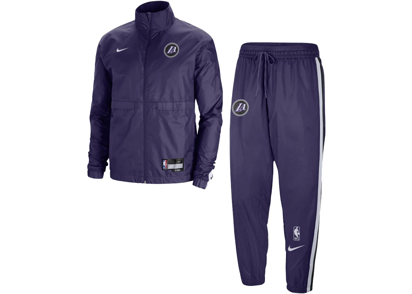 Nike NBA Los Angeles Lakers Courtside City Edition Tracksuit Midnight ...