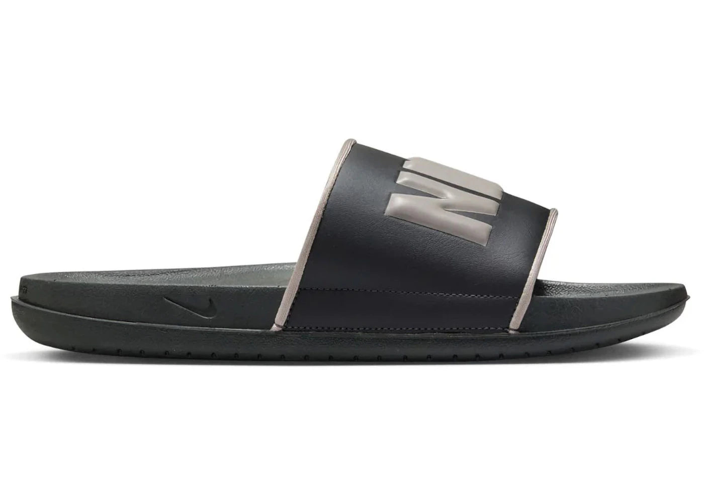 Nike Offcourt Slide Dark Smoke Grey College Grey – Side Kicks