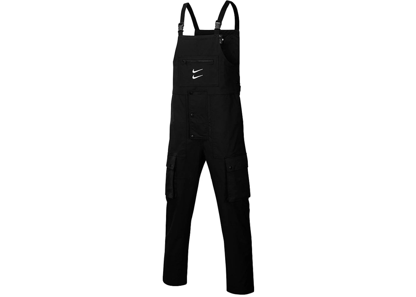 Nike Sportswear Swoosh Overalls Black/White – Side Kicks
