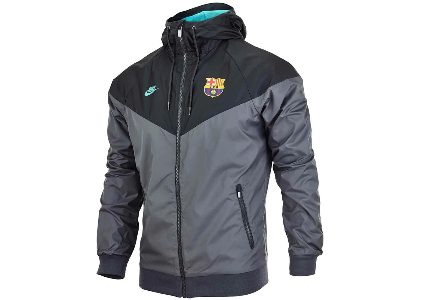 Nike Sportswear Tech Fleece FCB Windrunner Woven Jacket Wolf Grey/Core ...