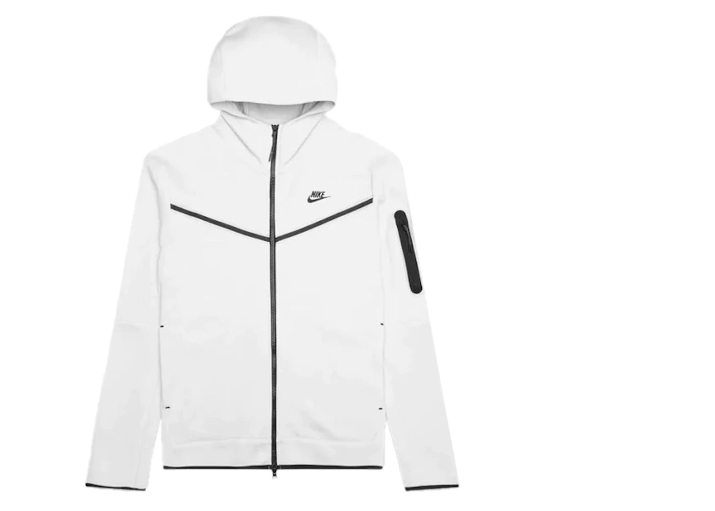 Nike Sportswear Tech Fleece Full-Zip Hoodie Phantom Black – Side Kicks