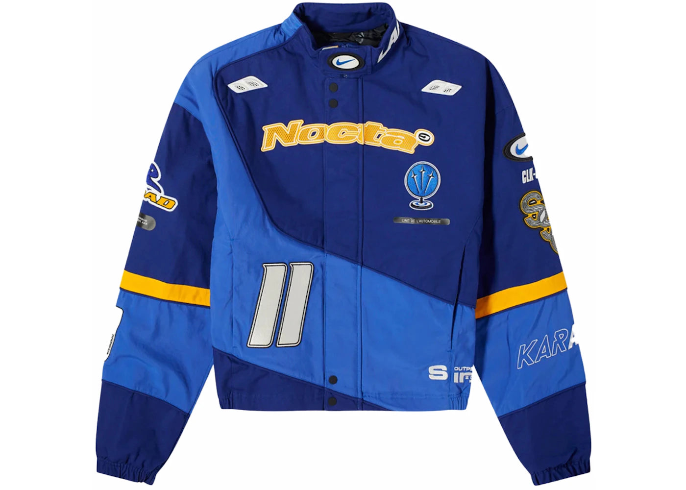 Nike x NOCTA L'Art Racing Jacket Deep Royal Blue/Racer Blue/Phantom ...