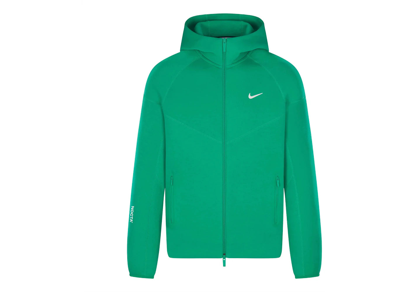 Nike x NOCTA Tech Fleece Hoodie (Asia Sizing) Stadium Green/Sail – Side ...