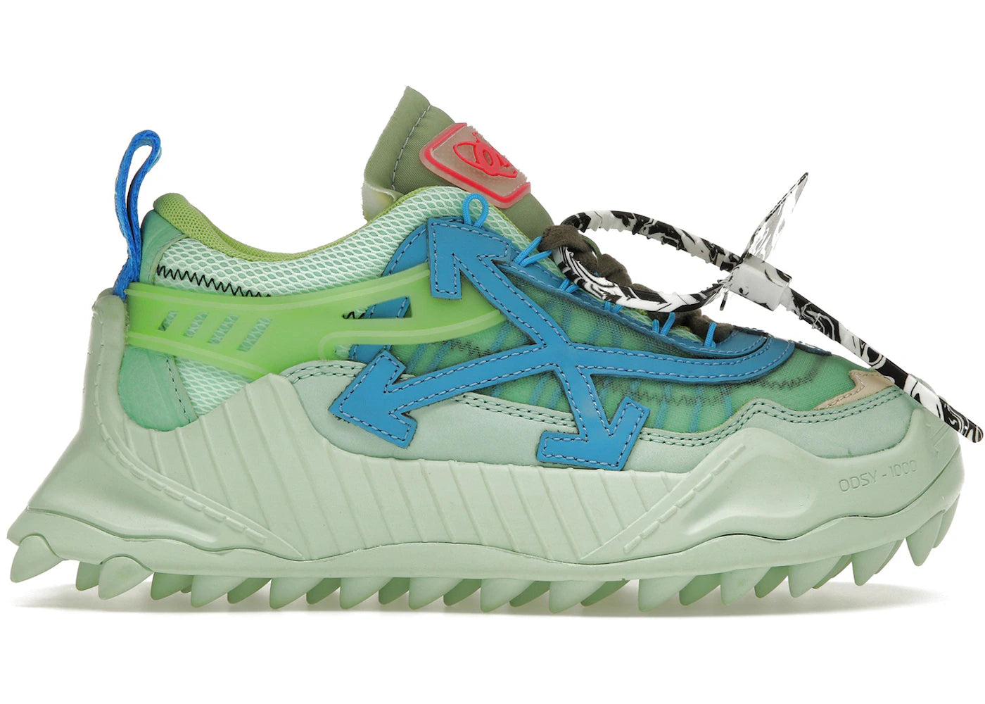 OFF-WHITE Odsy-1000 Light Green Blue (Women's) – Side Kicks