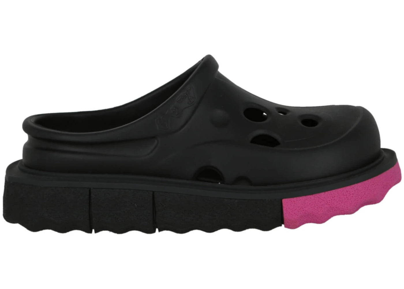 OFF-WHITE Sponge Sole Meteor Slipper Black Fuchsia (Women's) – Side Kicks