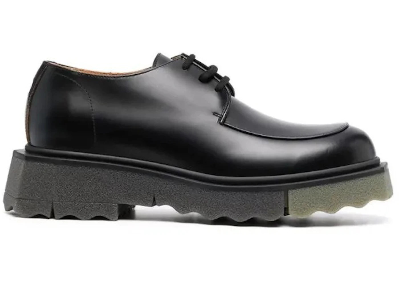 OFF-WHITE Sponge Sole Paraboot Black Leather – Side Kicks