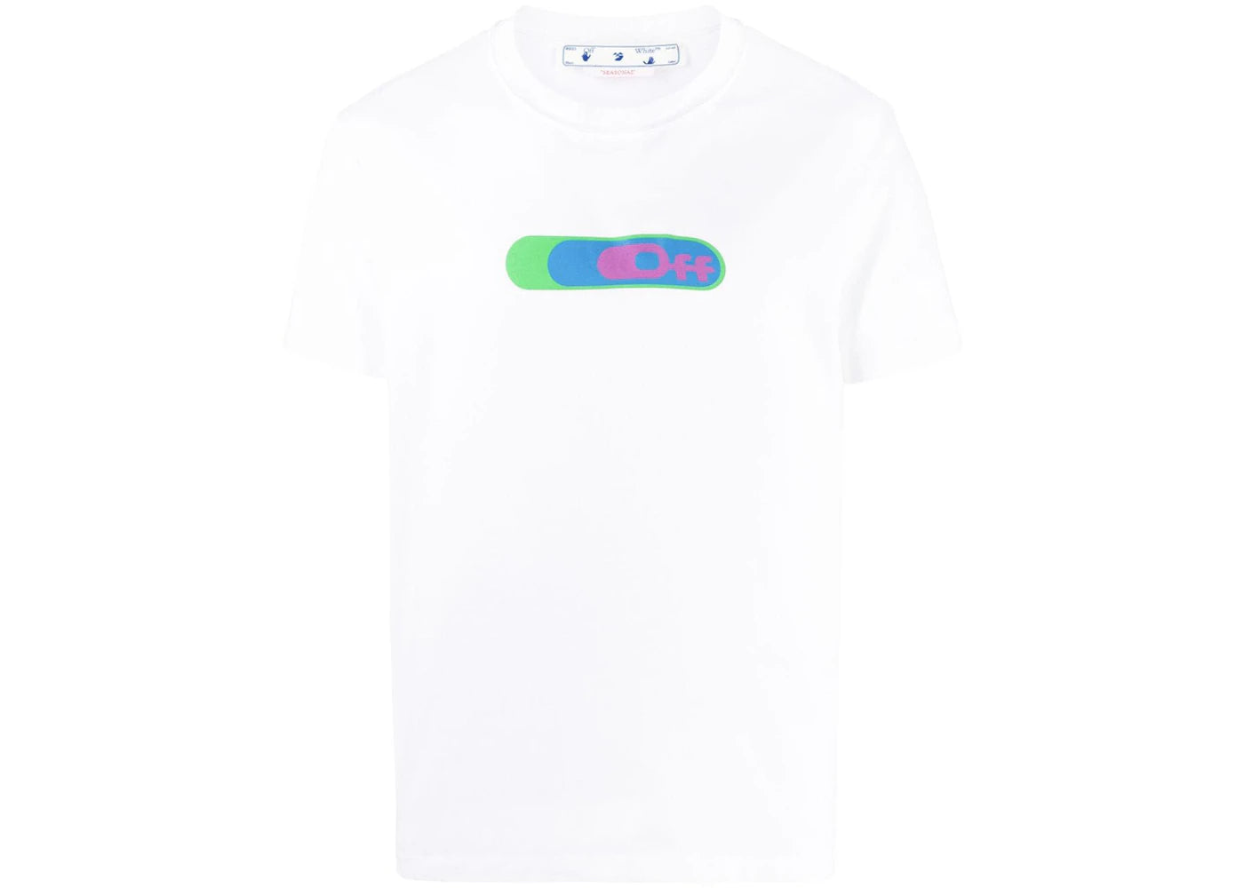 OFF-WHITE Weed Hands Off Logo T-Shirt White/Multi – Side Kicks