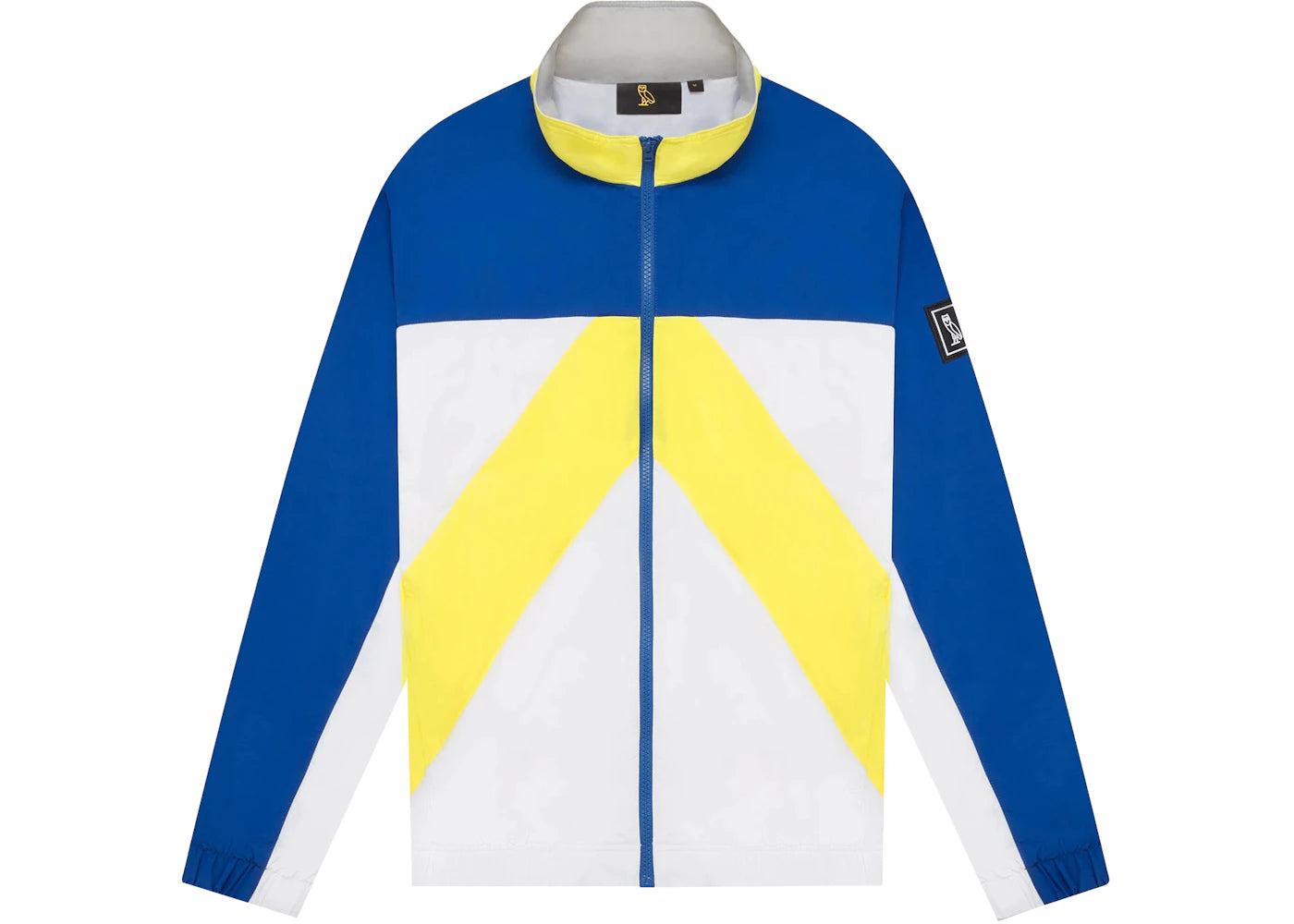 OVO Nylon Chevron Track Jacket White – Side Kicks