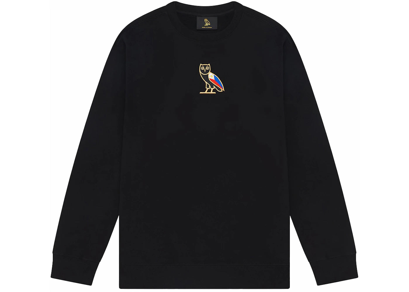 OVO Philippines Mini OG Owl Crewneck Black – Side Kicks