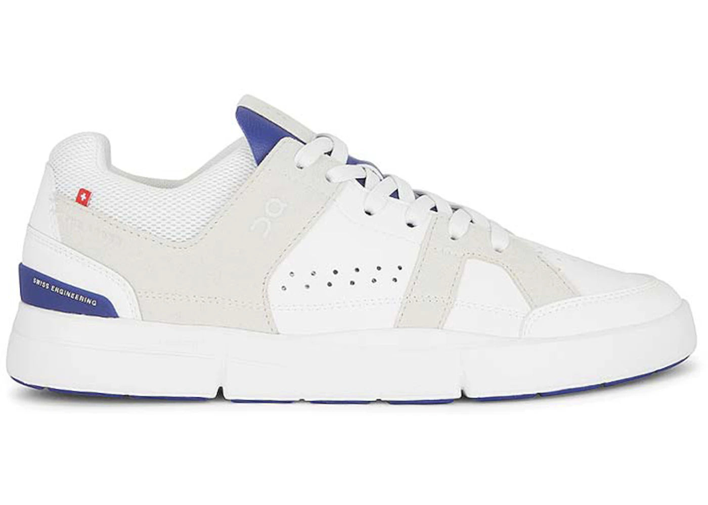 On The Roger Clubhouse White Grey Indigo – Side Kicks