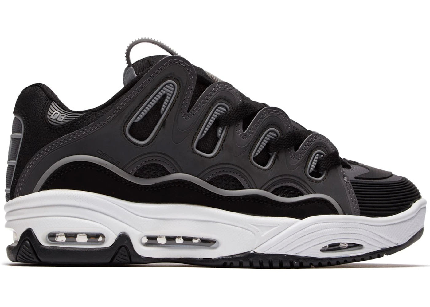 Osiris D3 2001 Black Charcoal – Side Kicks