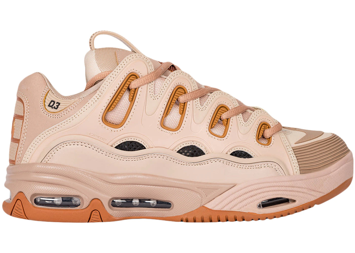 Osiris D3 2001 Copperhead Sand Tan – Side Kicks