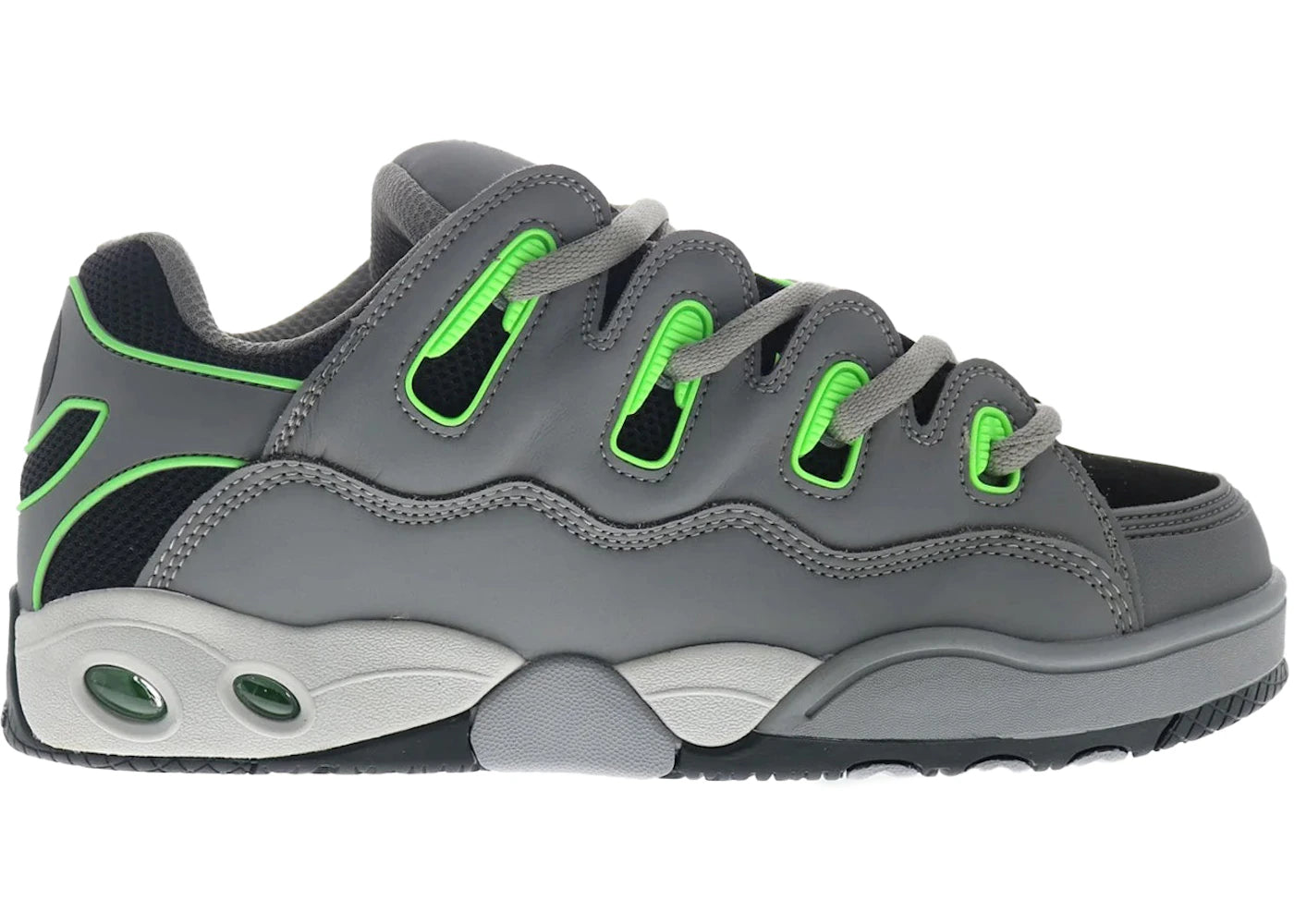 Osiris D3 OG Grey Lime Green – Side Kicks