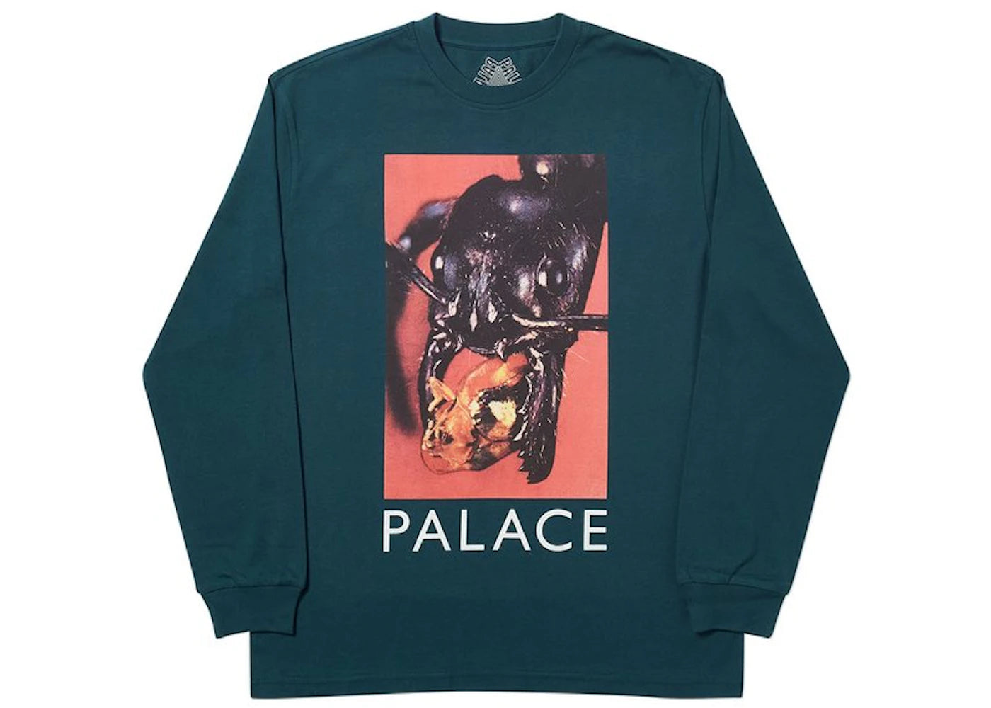 Palace Bug Munch Longsleeve Dark Green – Side Kicks