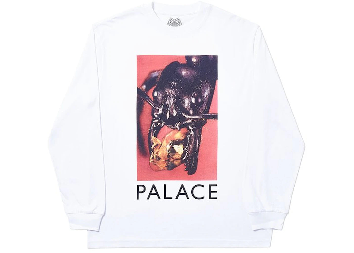 Palace Bug Munch Longsleeve White – Side Kicks