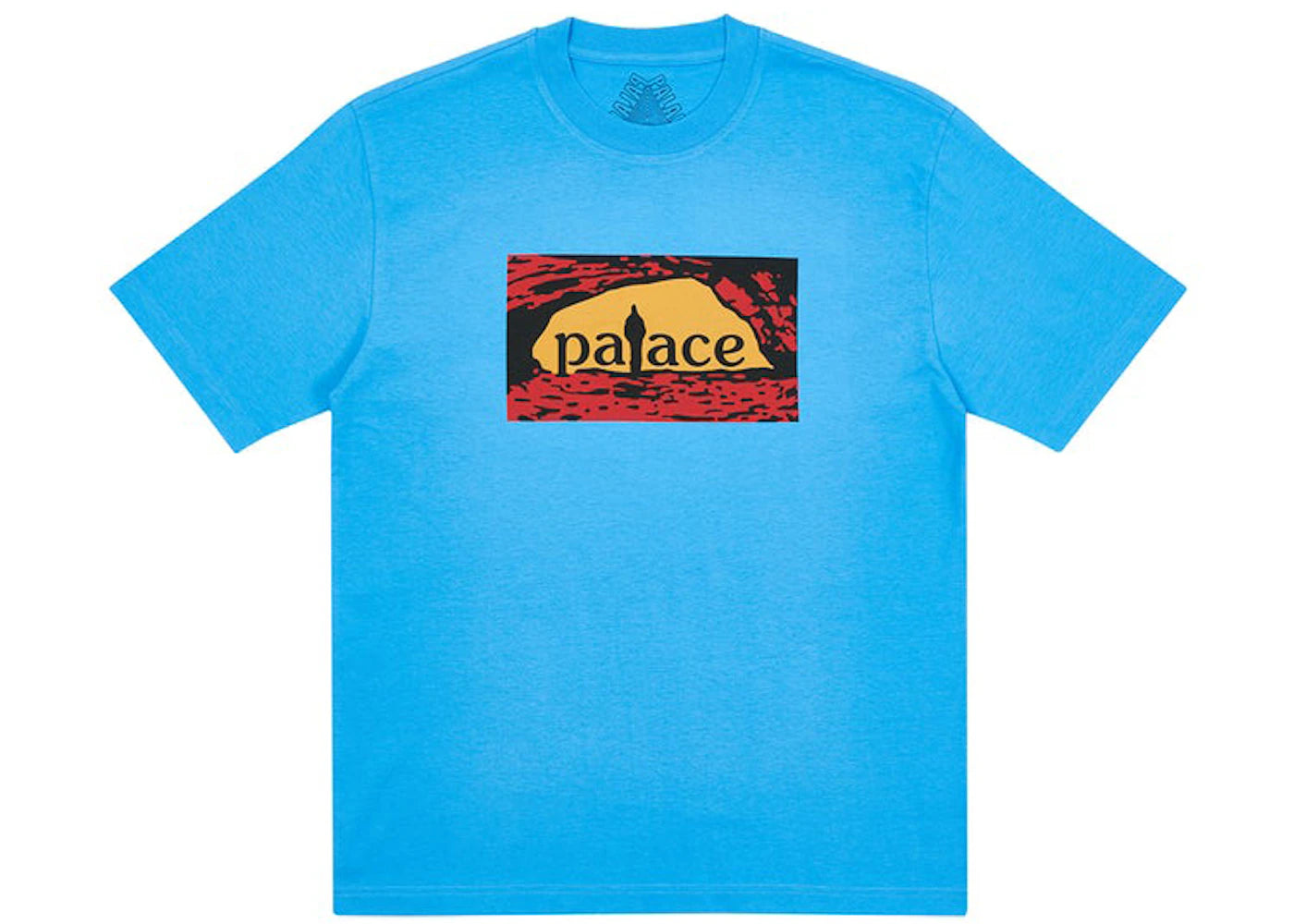 Palace Caveman T-shirt Blue – Side Kicks