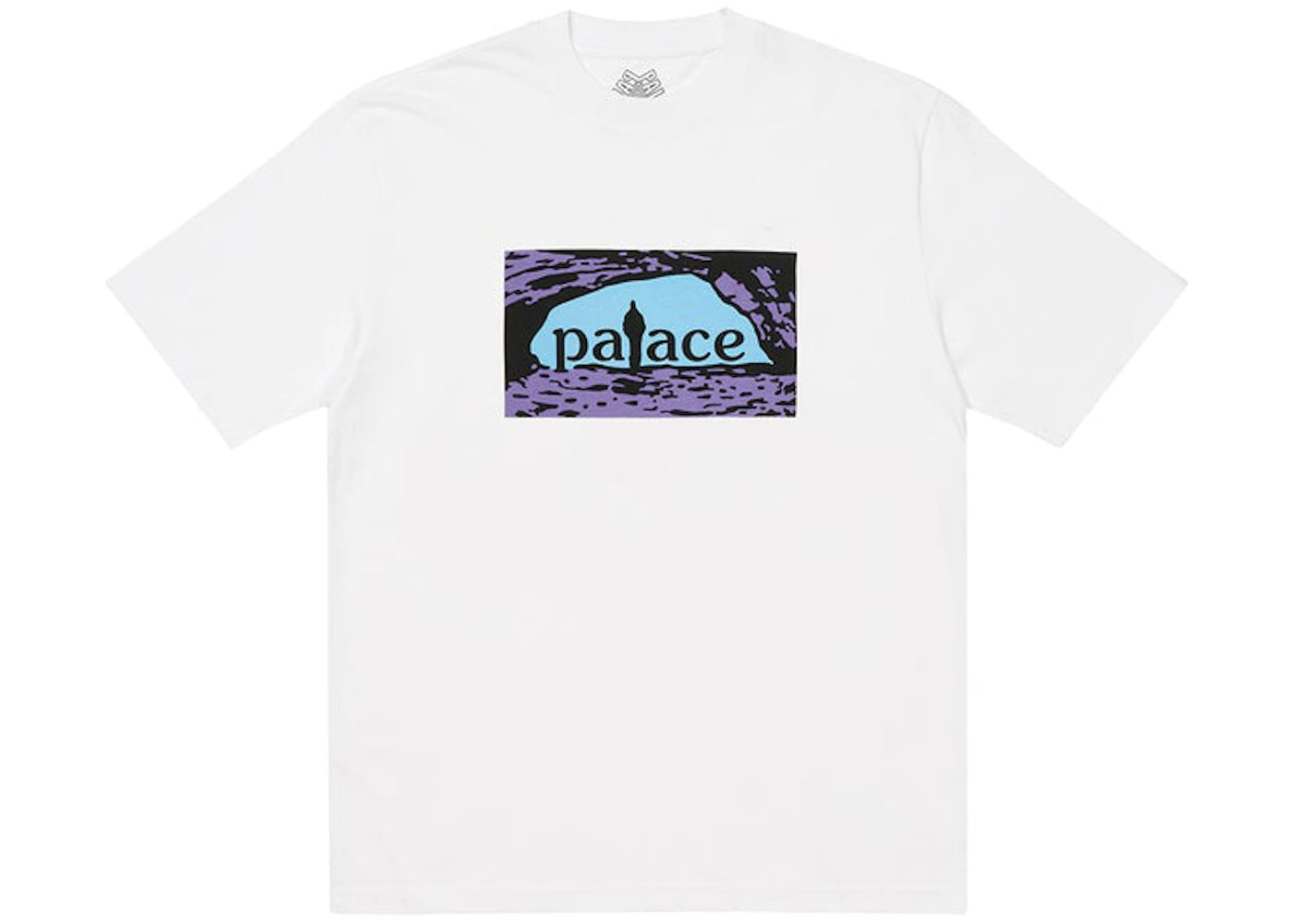 Palace Caveman T-shirt White – Side Kicks