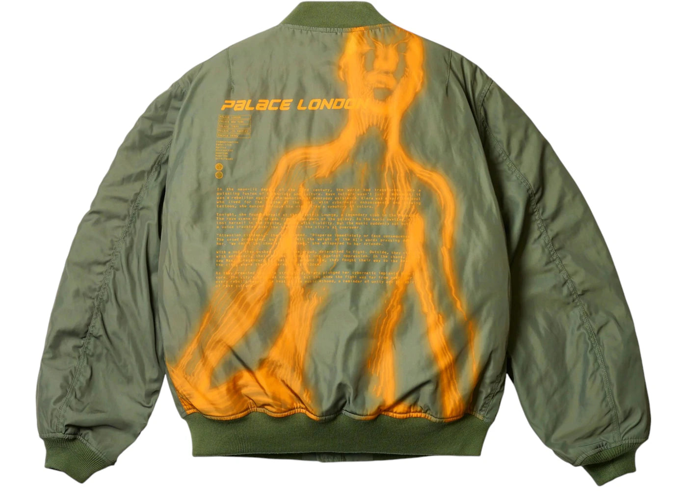 Palace Chakra Rave Jacket The Deep Green – Side Kicks