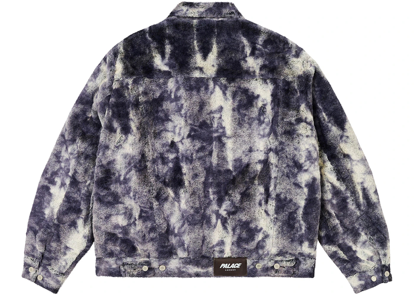 Palace Furry Trucker Jacket Grey – Side Kicks