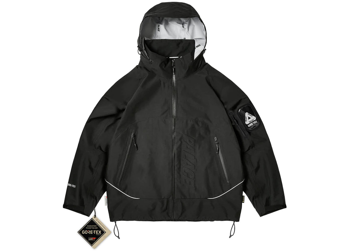 Palace GORE-TEX 3L M-Tek Jacket Black – Side Kicks