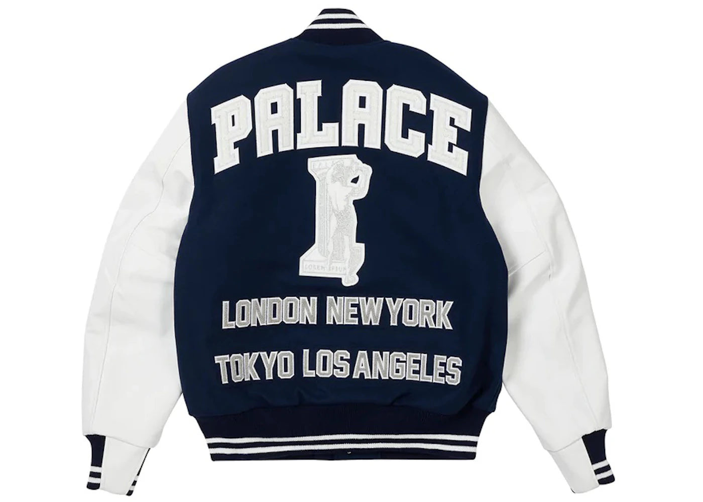 Palace Greek Varsity Jacket Blue – Side Kicks
