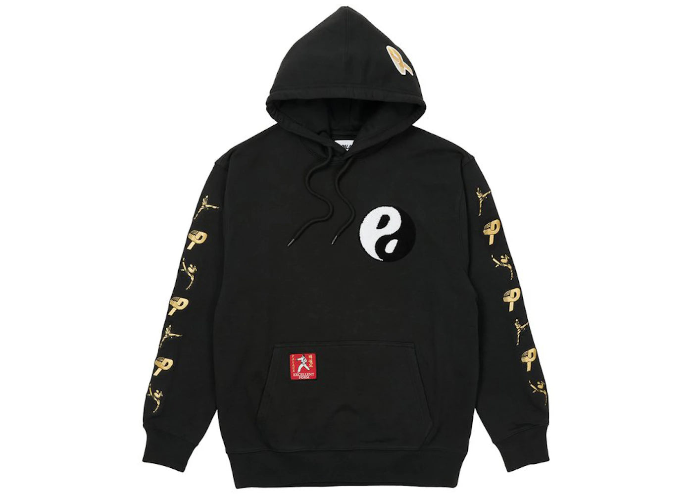 Palace High Kick Hood Black – Side Kicks
