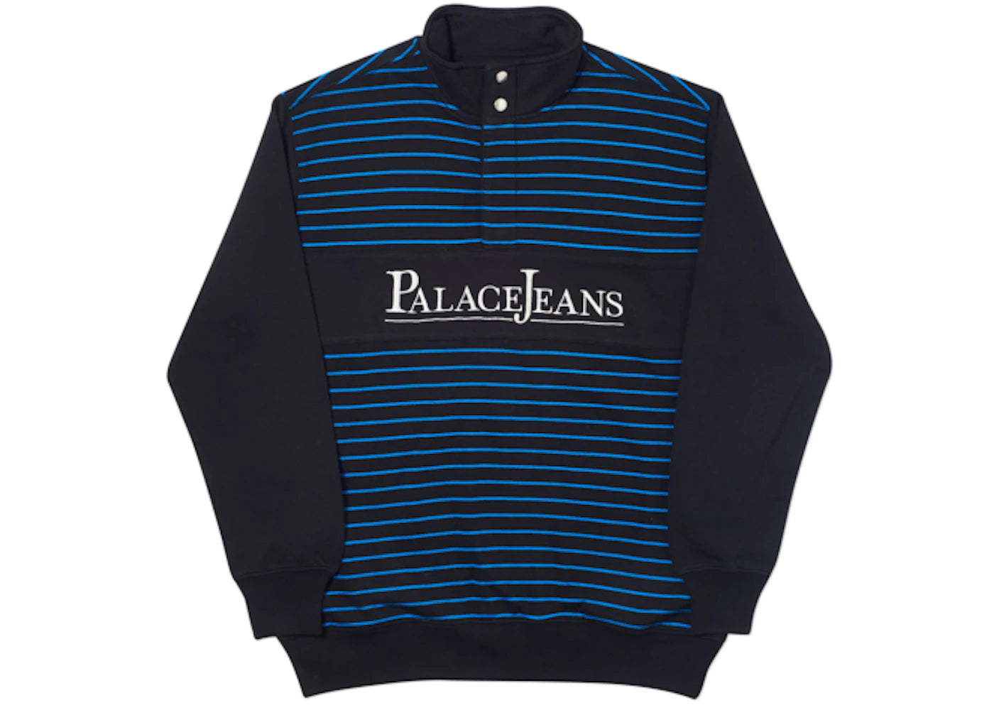 Palace PJ Popper Neck Black – Side Kicks