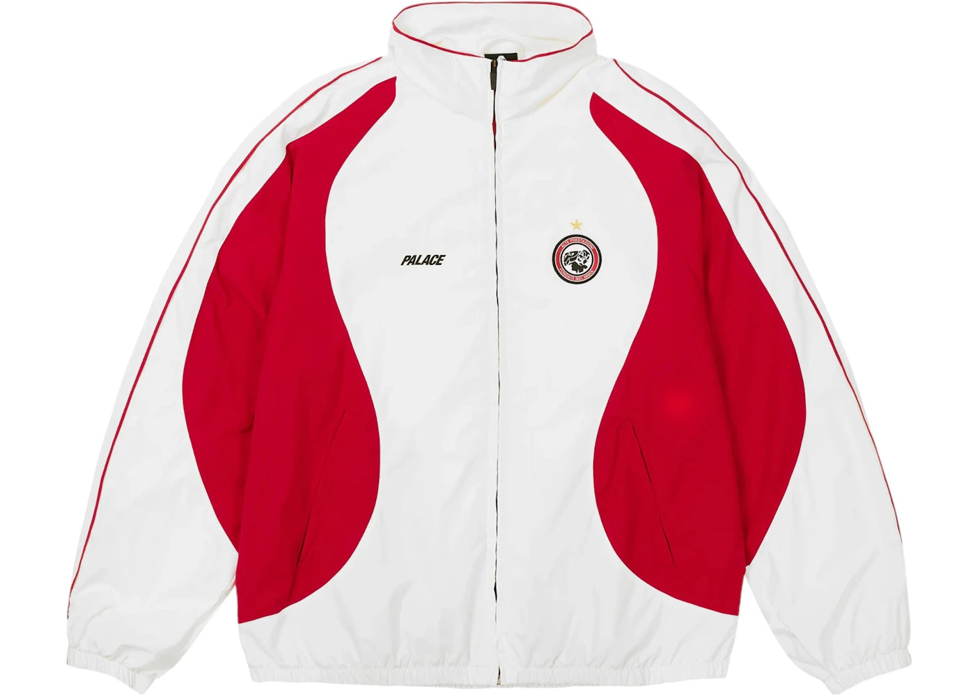 Palace Pro Team Palco Shell Jacket White – Side Kicks