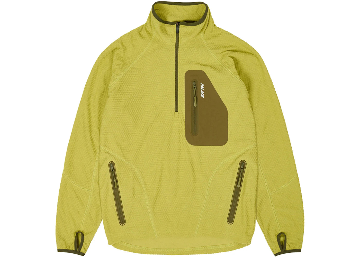 Palace Run It 1/2 Zip Thermal Track Jacket The Deep Green – Side Kicks