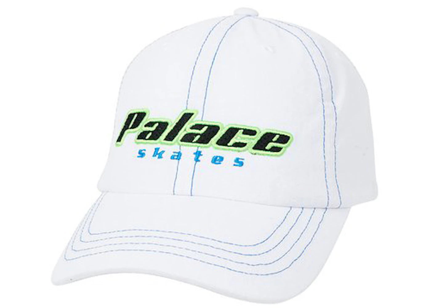 Palace Skates 6-Panel White – Side Kicks