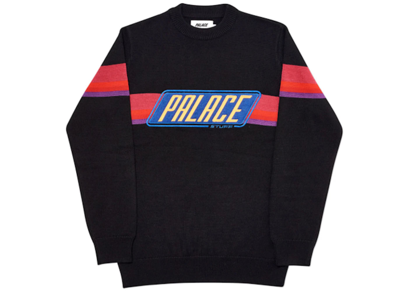 Palace Stuff Knit Black – Side Kicks