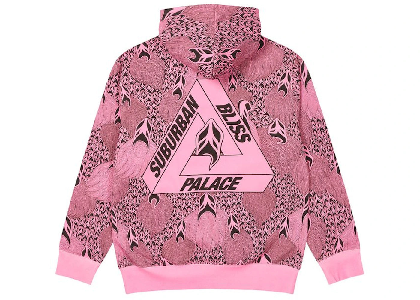 Palace Suburban Less Ghost Hood Pink – Side Kicks