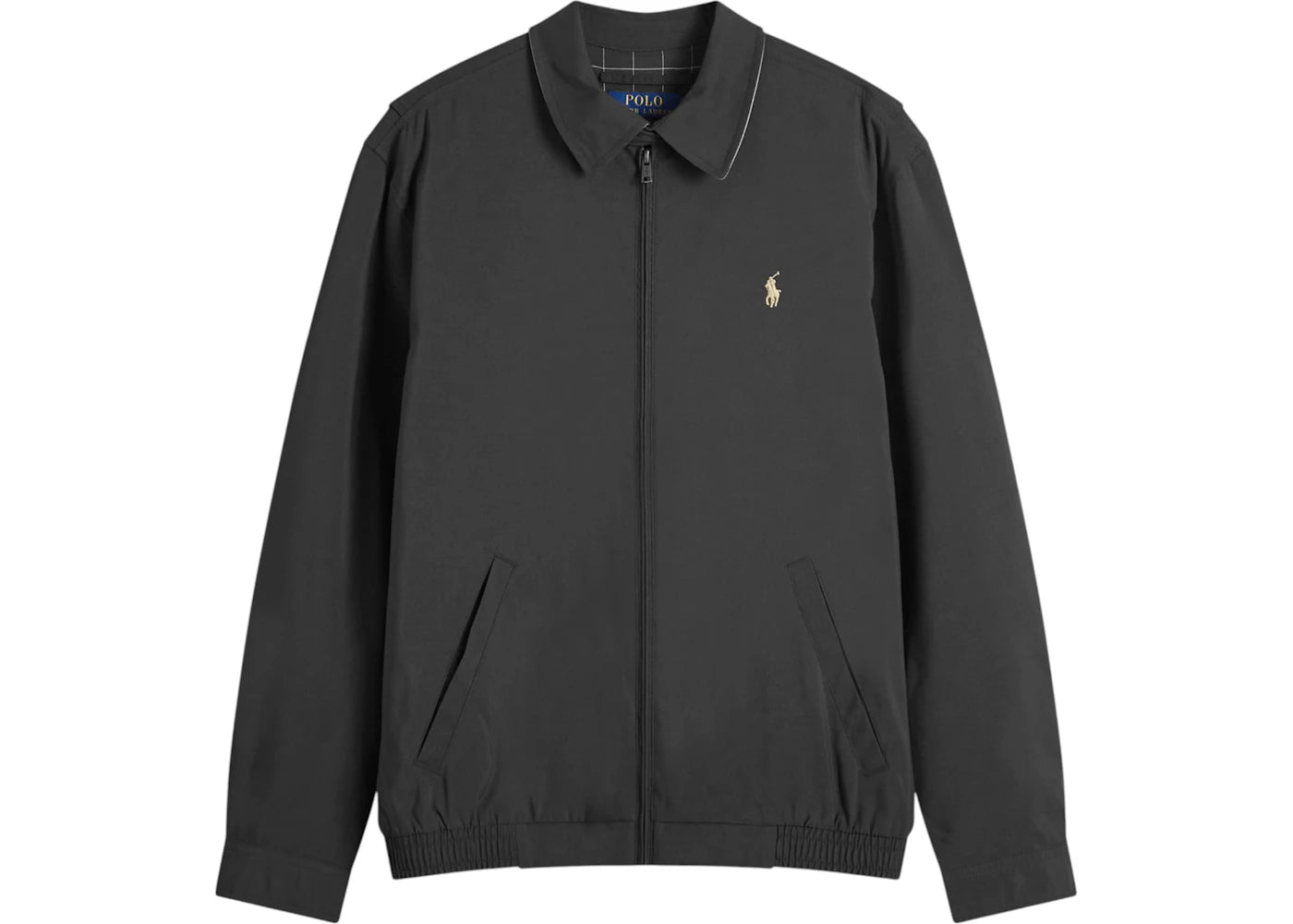 Polo Ralph Lauren Windbreaker Harrington Jacket RL Black – Side Kicks