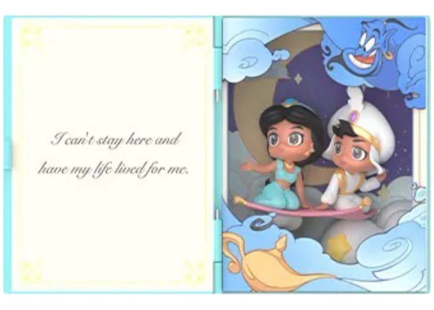 Pop Mart Disney Princess's Fairy Tales Jasmine Scene Sets – Side Kicks