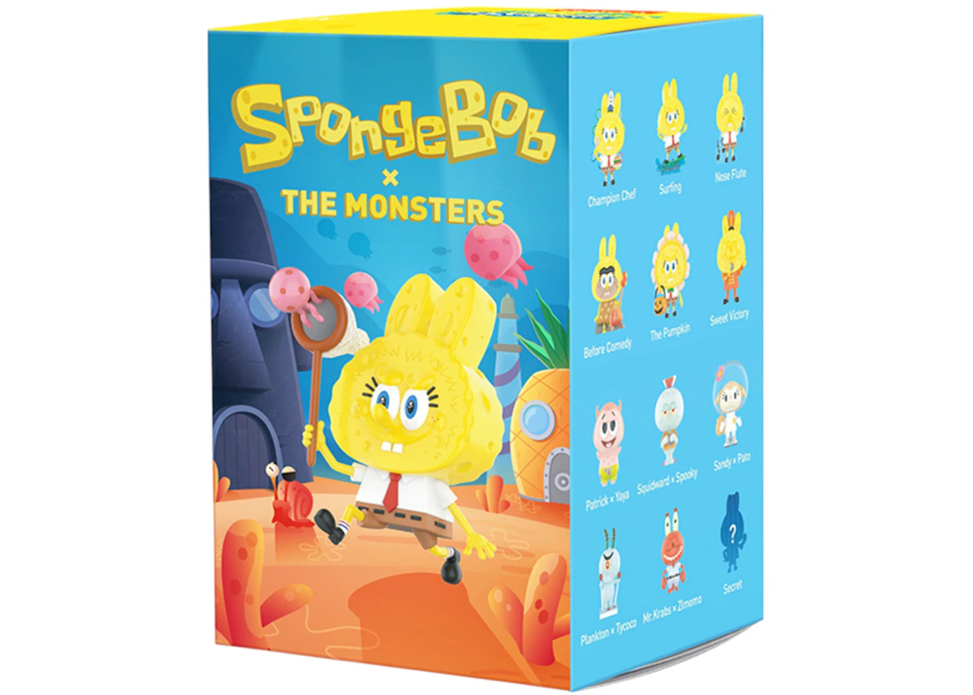 Pop Mart Labubu The Monsters Spongebob Series Figure Single Blind Box ...