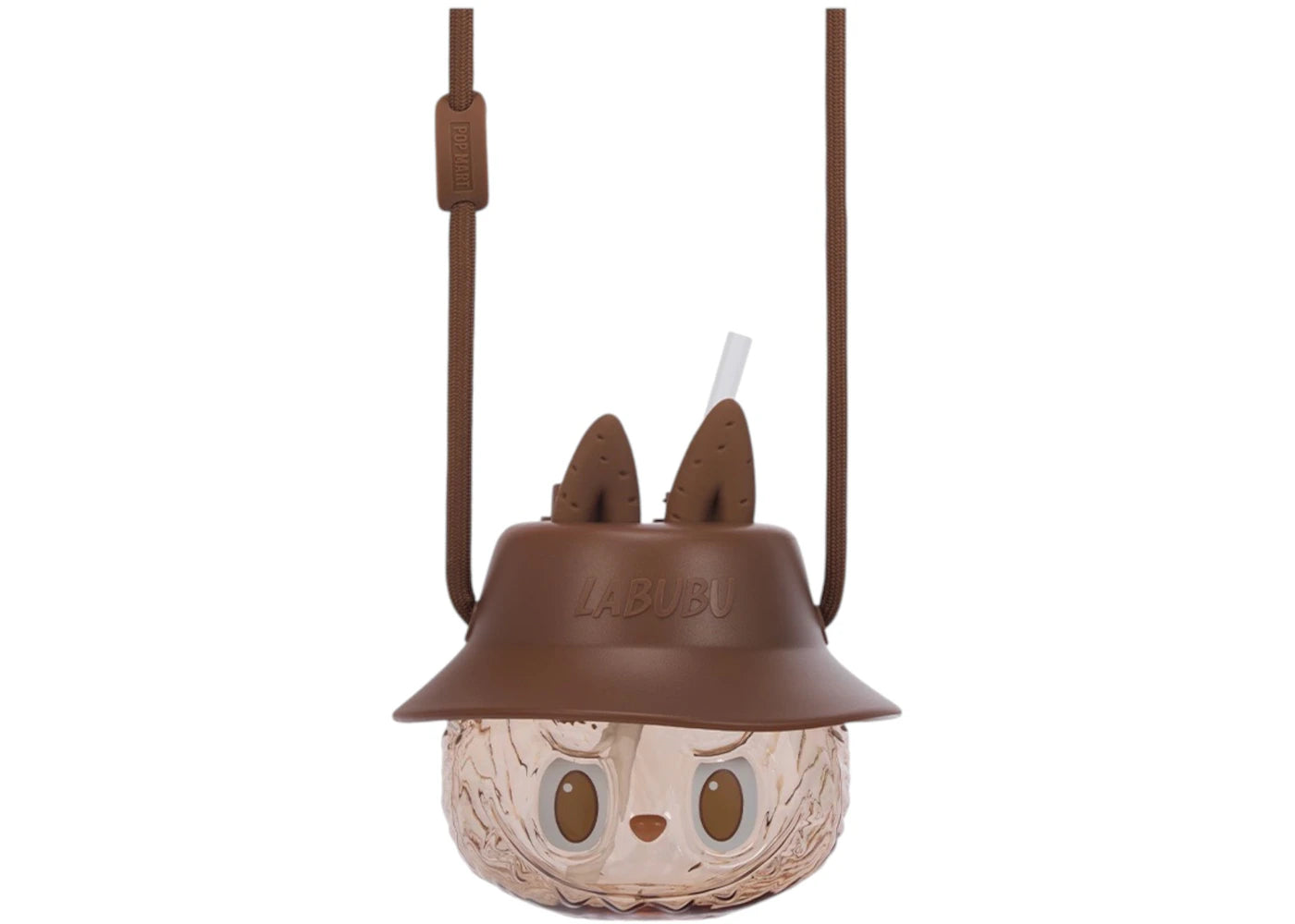 Pop Mart Labubu The Monsters Wacky Mart Series Caramel Brown Tumbler ...