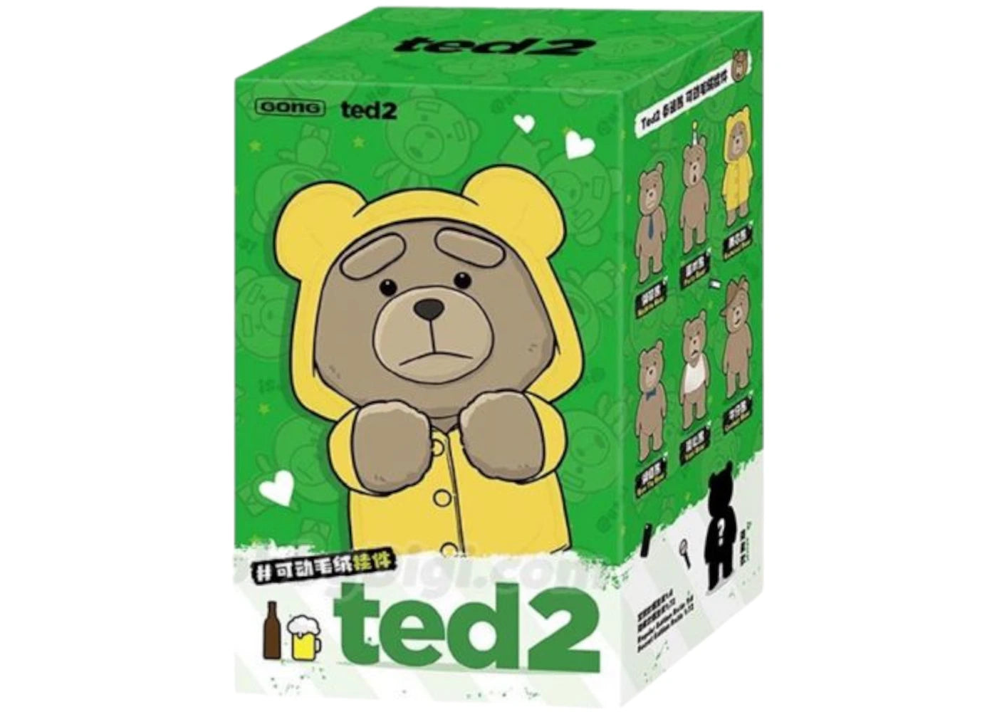 Pop Mart Pop Mart Ted2 Teddy Bear Action Plush Pendant Series Single B ...