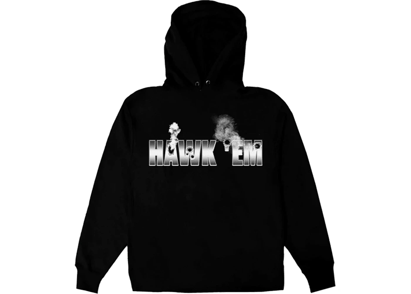 Pop Smoke x Vlone Hawk Em' Hoodie Black – Side Kicks