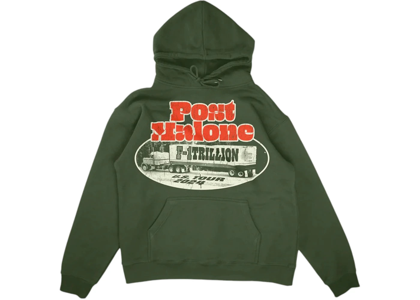 Post Malone F-1 Trillion Green Tour Hoodie Green – Side Kicks